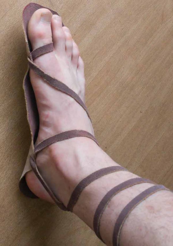 DIY barefoot sandals guide - Leather & Tarahumara style